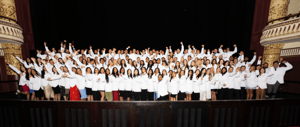 New Class Takes White Coat Pledge - Roseman University